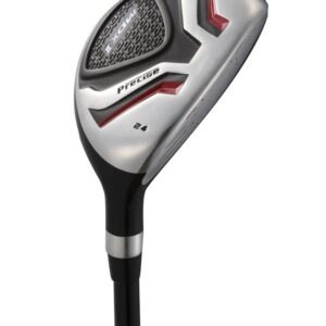 Precise Teenager Complete Golf Set Includes Titanium Driver, S.S. Fairway, S.S. Hybrid, S.S. 7-PW Irons, Putter, Stand Bag, 3 H/C's Teen Ages 13-16 Right Hand & Left Hand Available! (Right Hand)