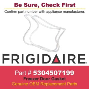 Frigidaire 5304507199 Freezer Door Gasket Original Equipment (OEM) Part, White