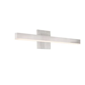 kuzco lighting vega - 16w led bath vanity-1.38 inches tall and 23 inches wide-brushed nickel finish