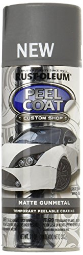 Rust-Oleum 283729 11OZ Gun MTL Peel Coat