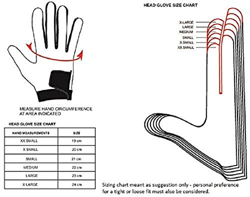 HEAD Leather Racquetball Glove - Airflow Tour Breathable Glove for Right & Left Hand - Black/Orange/White, Right - Small