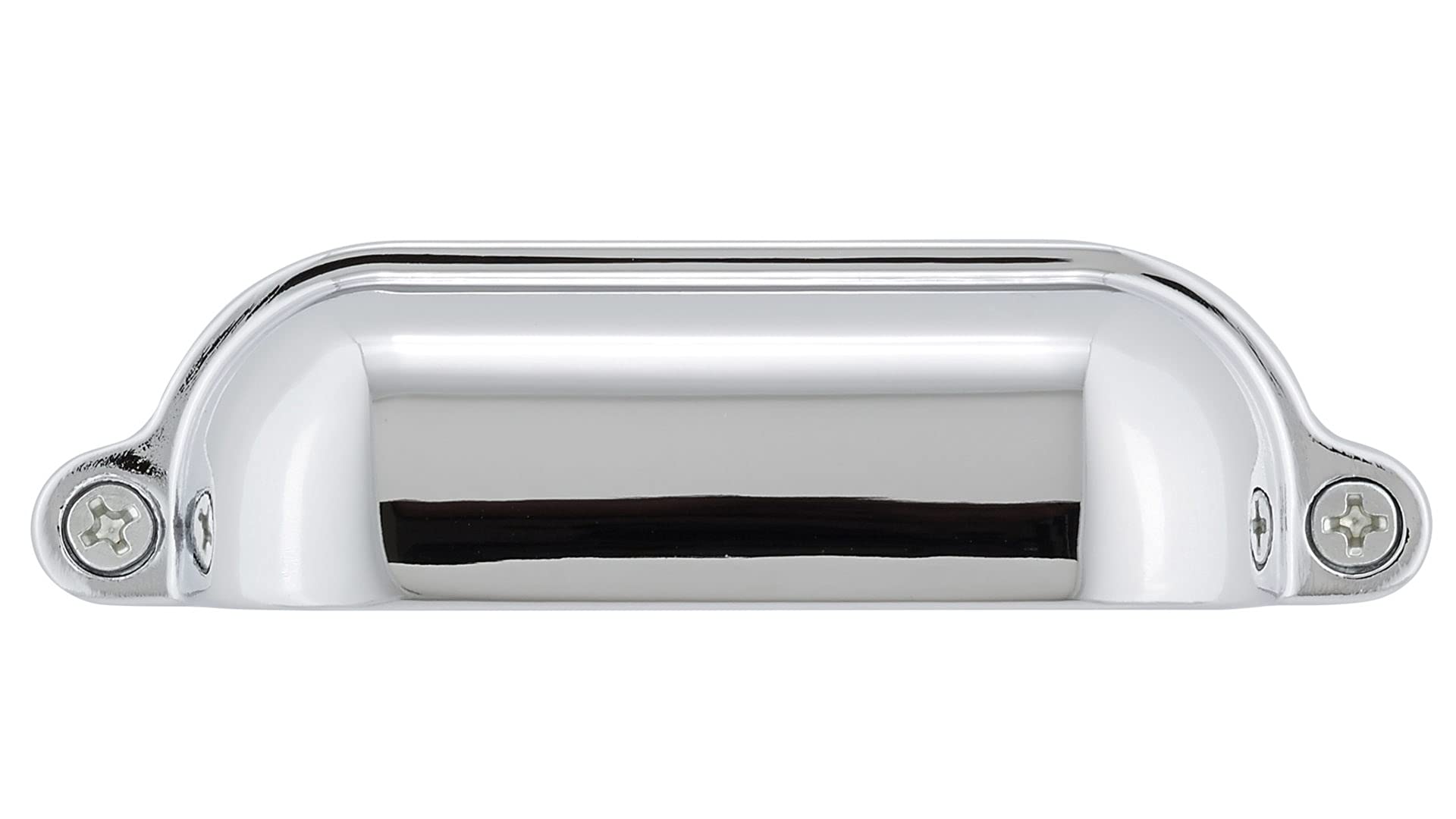 Richelieu Hardware BP2424090140 Montrose Collection 3 9/16-inch (90 mm) Center-to-Center Chrome Traditional Cabinet and Drawer Pull Handle for Kitchen, Bathroom, and Furniture