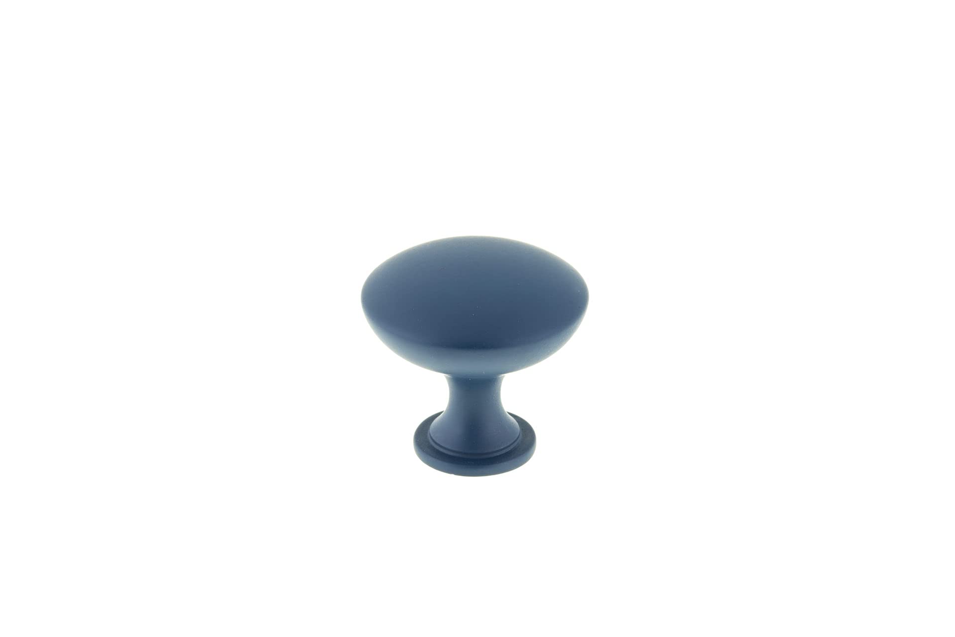 Richelieu Hardware BP9041D379 Copperfield Collection 1 3/16-inch (30 mm) Indigo Functional Cabinet and Drawer Mushroom Knob for Kitchen, Bathroom, and Furniture