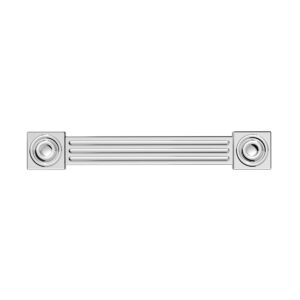 Richelieu Hardware BP8822128CHBRZ Verona Collection 5 1/16-inch (128 mm) Center-to-Center Grooved Champagne Bronze Transitional Rectangular Cabinet and Drawer Pull Handle for Kitchen, Bathroom, and Furniture