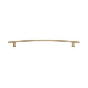 Richelieu Hardware BP707096CHBRZ Marsala Collection 3 3/4-inch (96 mm) Center-to-Center Grooved Champagne Bronze Transitional Rectangular Cabinet and Drawer Bar Pull Handle for Kitchen, Bathroom, and Furniture