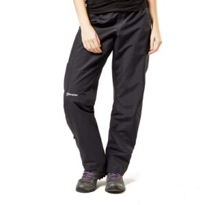 berghaus women's hillwalker pants, jet black, 10 short