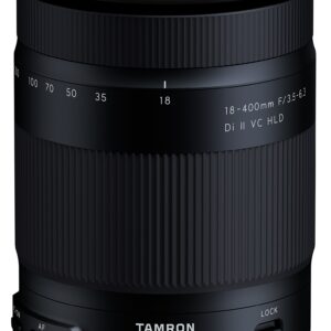 Tamron B028N 18-400 mm f3.5-6.3 Di II VC HLD Lens for Nikon - Black