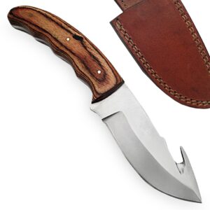 armory replicas hunting full tang kentucky outfitter gut hook knife