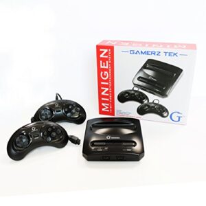 minigen video entertainment system(no games included) compatible with sega genesis & mega drive games games