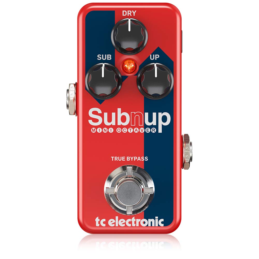 TC Electronic SUB 'N' UP MINI OCTAVER Compact Version of Hugely Popular Sub 'N' Up Octaver with Advanced Polyponic Octave Engine and TonePrint-Enabled Technology for Easy Custom Effects