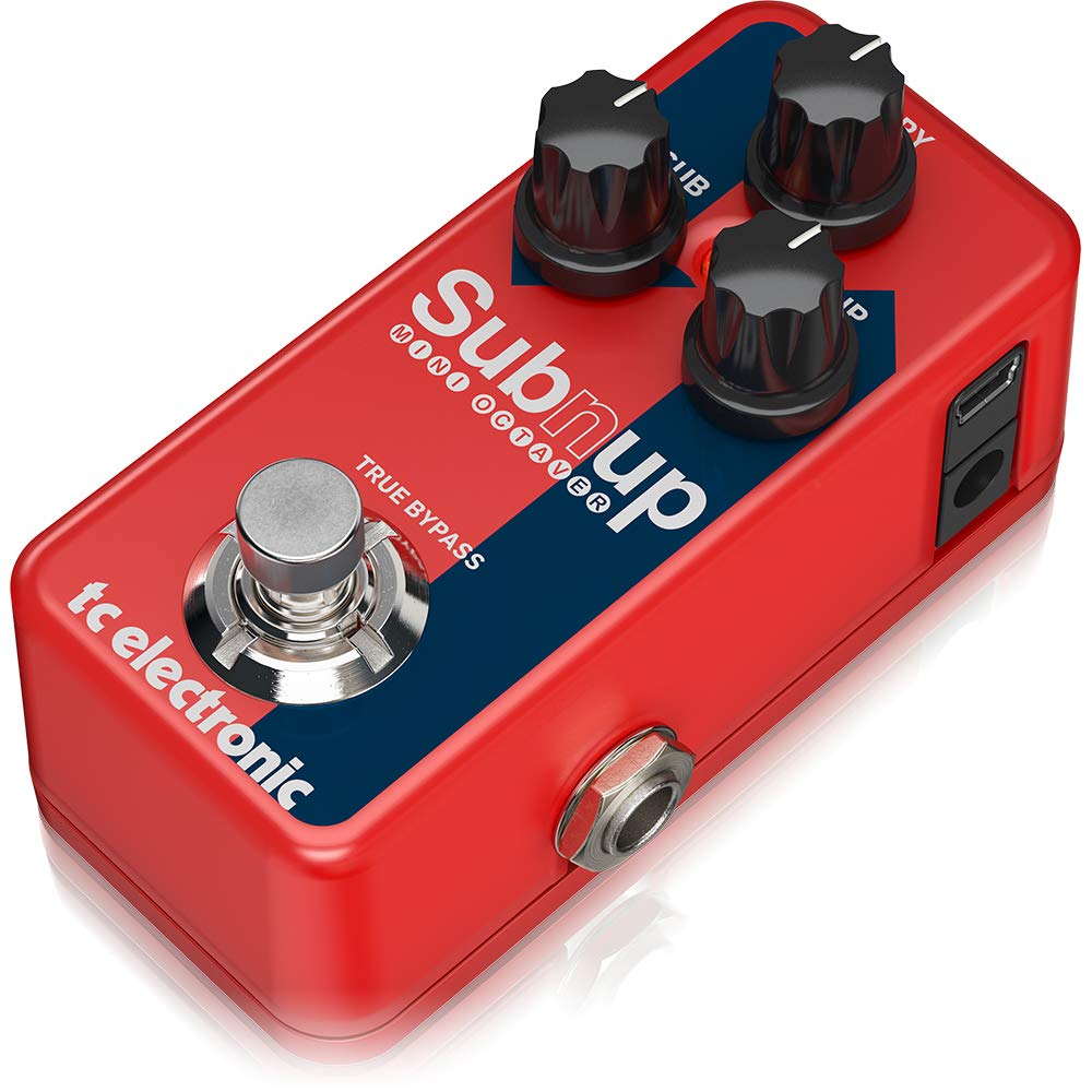 TC Electronic SUB 'N' UP MINI OCTAVER Compact Version of Hugely Popular Sub 'N' Up Octaver with Advanced Polyponic Octave Engine and TonePrint-Enabled Technology for Easy Custom Effects