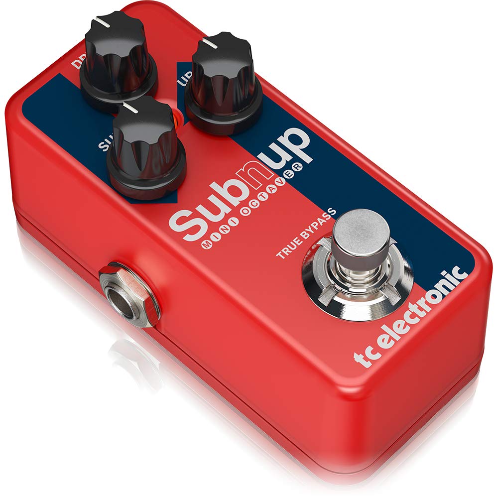 TC Electronic SUB 'N' UP MINI OCTAVER Compact Version of Hugely Popular Sub 'N' Up Octaver with Advanced Polyponic Octave Engine and TonePrint-Enabled Technology for Easy Custom Effects