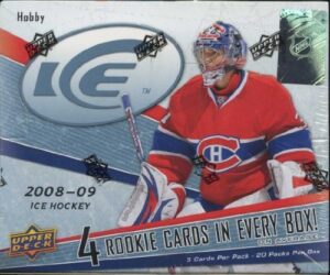 2008-09 upper deck ice hockey hobby box