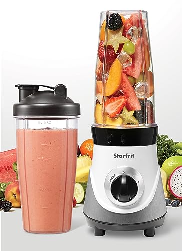 Starfrit Personal Blender, w/Two Cups, Two Blades 024300-004-0000