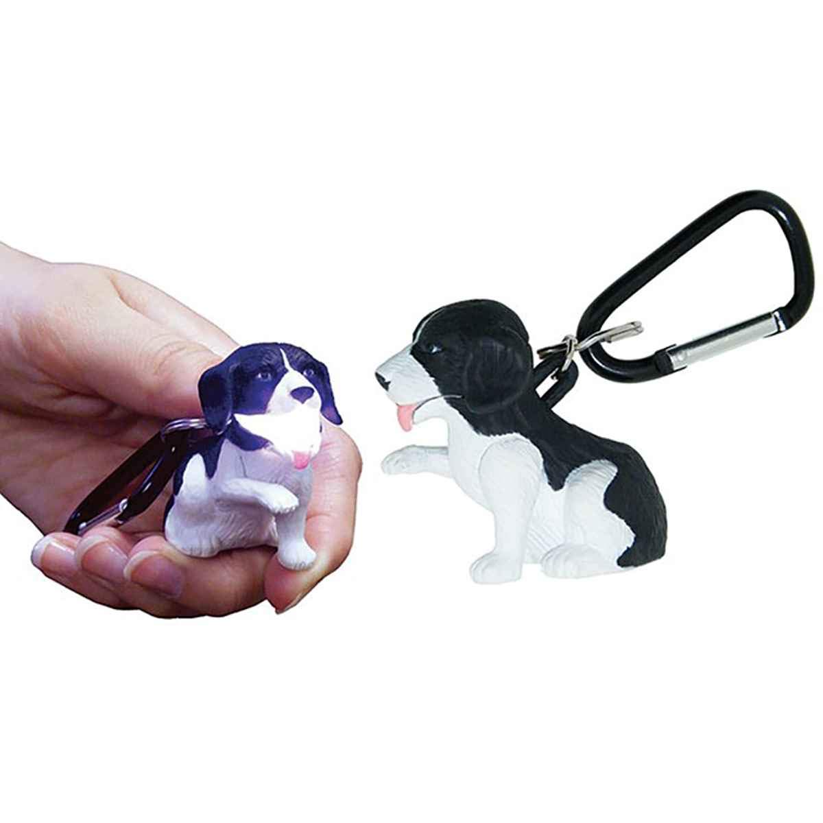 Big Discoveries WildLight Animal Carabiner Flashlight - Fun Mini Keychain Flash Lights for Kids, Nurses, Camping