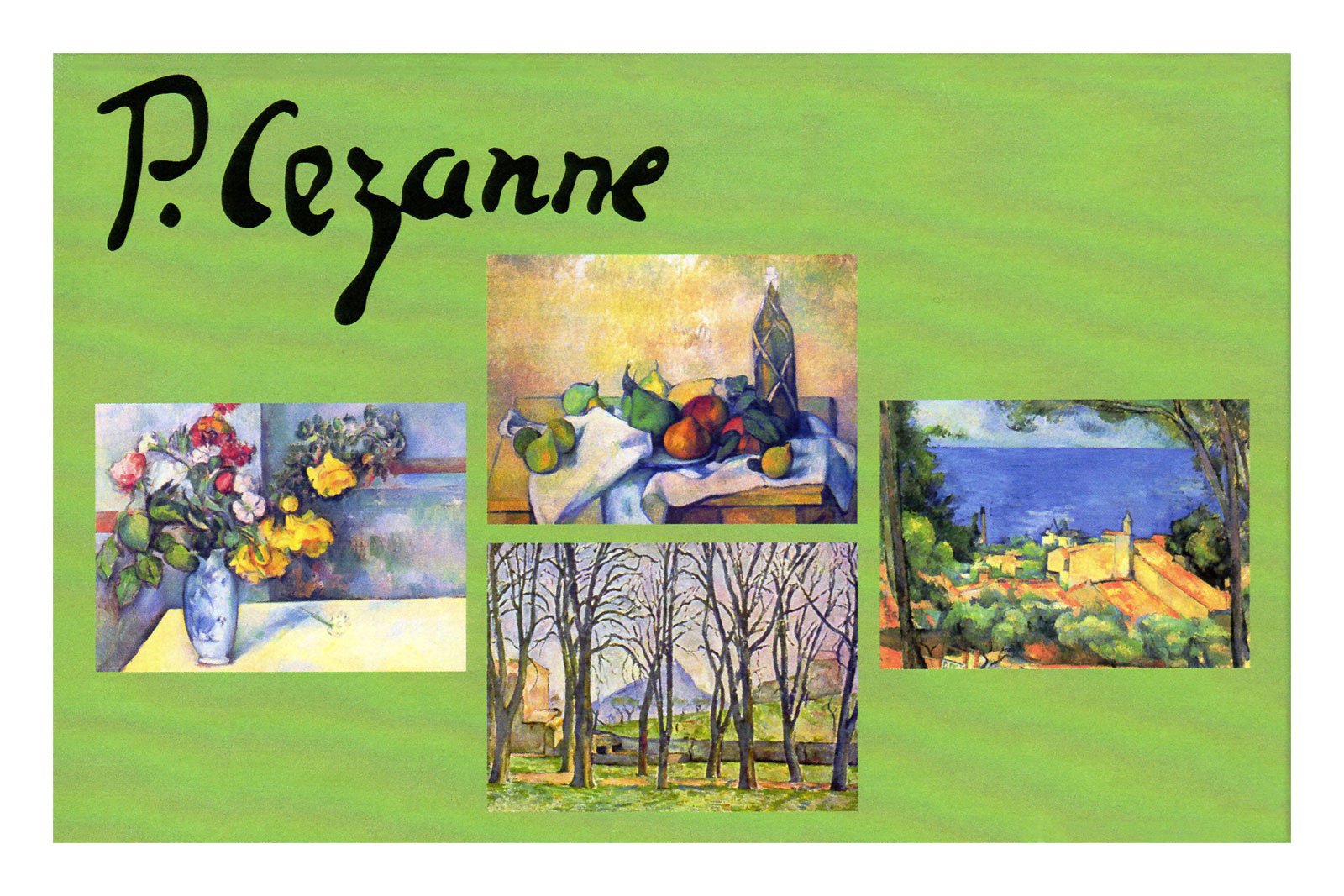 Nouvelles Images Paul Cezanne Note Cards Boxed Set of 16 Blank Note Cards with Envelopes