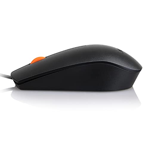 Lenovo GX30M39704 300 - Mouse - Right And Left-Handed - Wired - Usb - For 320 Touch-15, 320-14, 320-17, 520-22, 520-24, 520-27, 720-18, Legion Y520-15, V110-15 black