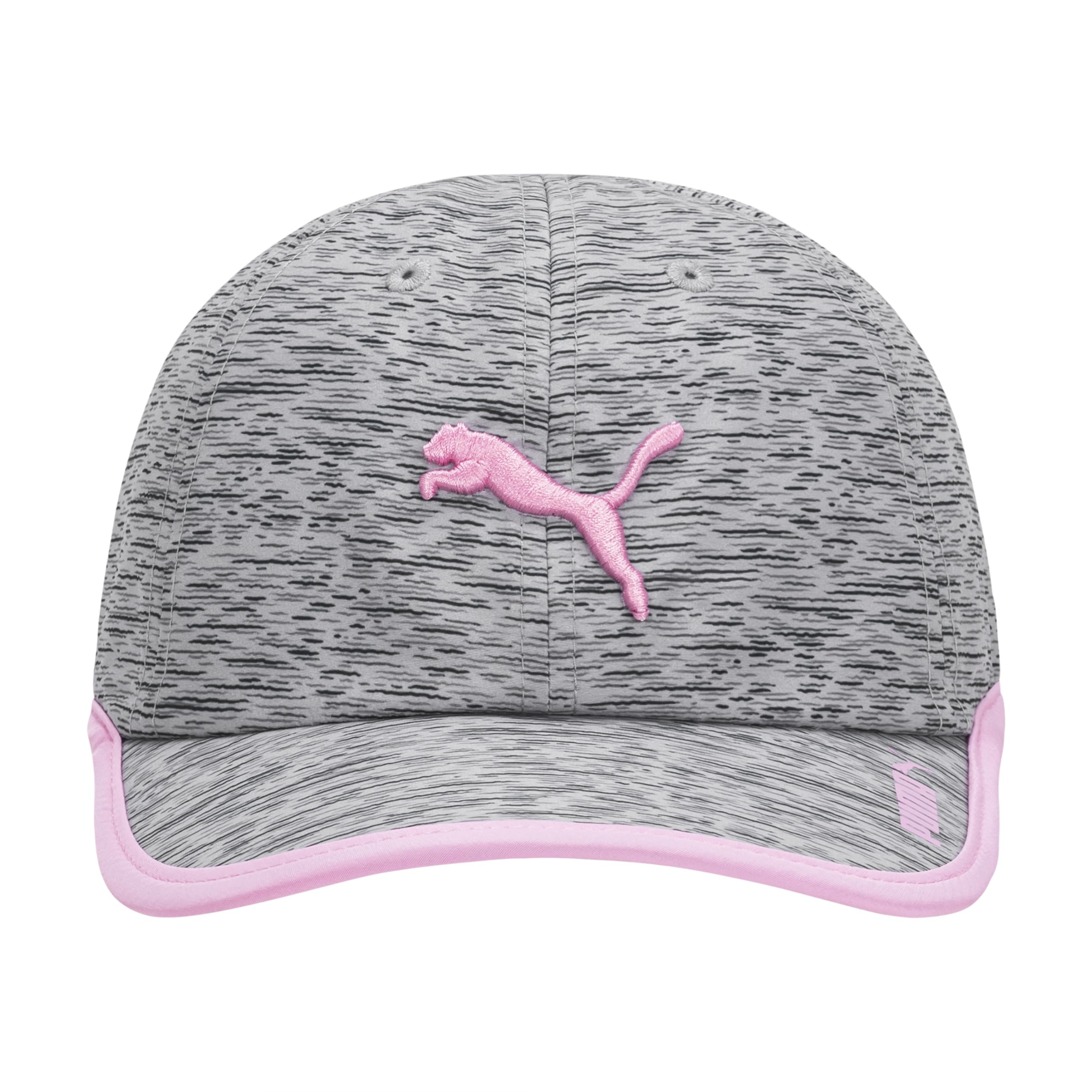 PUMA womens Puma Evercat Taylor Running Cap, Grey/Pink, One Size US