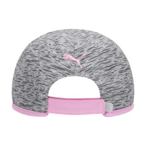 PUMA womens Puma Evercat Taylor Running Cap, Grey/Pink, One Size US