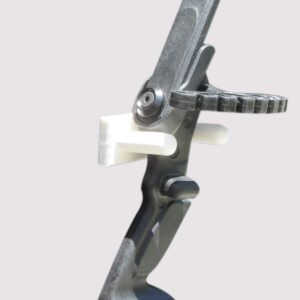 KR Ideas Vertical Archery Bow Holder (Made in The USA) (White)