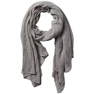 hadley wren women's lightweight summer insect shield scarf, classic taupe, one size