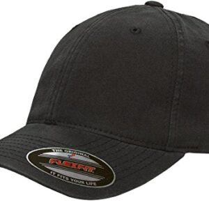 Flexfit Men's one_Size Trucker Cap, Black, Alpha