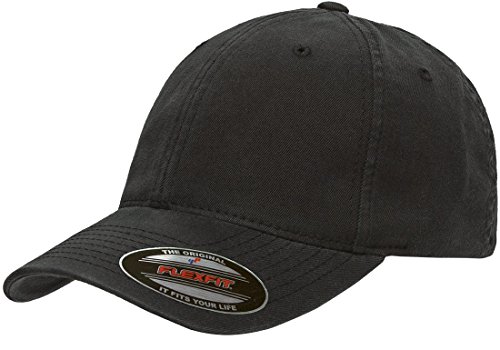 Flexfit Men's one_Size Trucker Cap, Black, Alpha