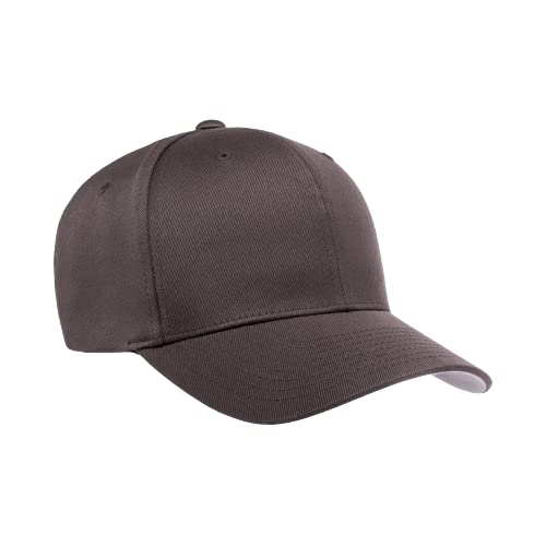 Flexfit Men's Athletic Baseball Fitted Cap, Dark Gray, S/M