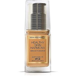 max factor healthy skin harmony miracle foundation - 77 soft honey