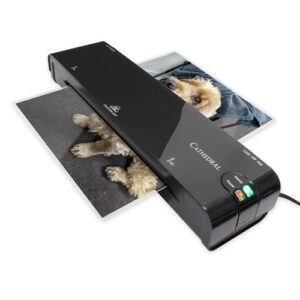 cathedral lm400 a4 laminating machine - black