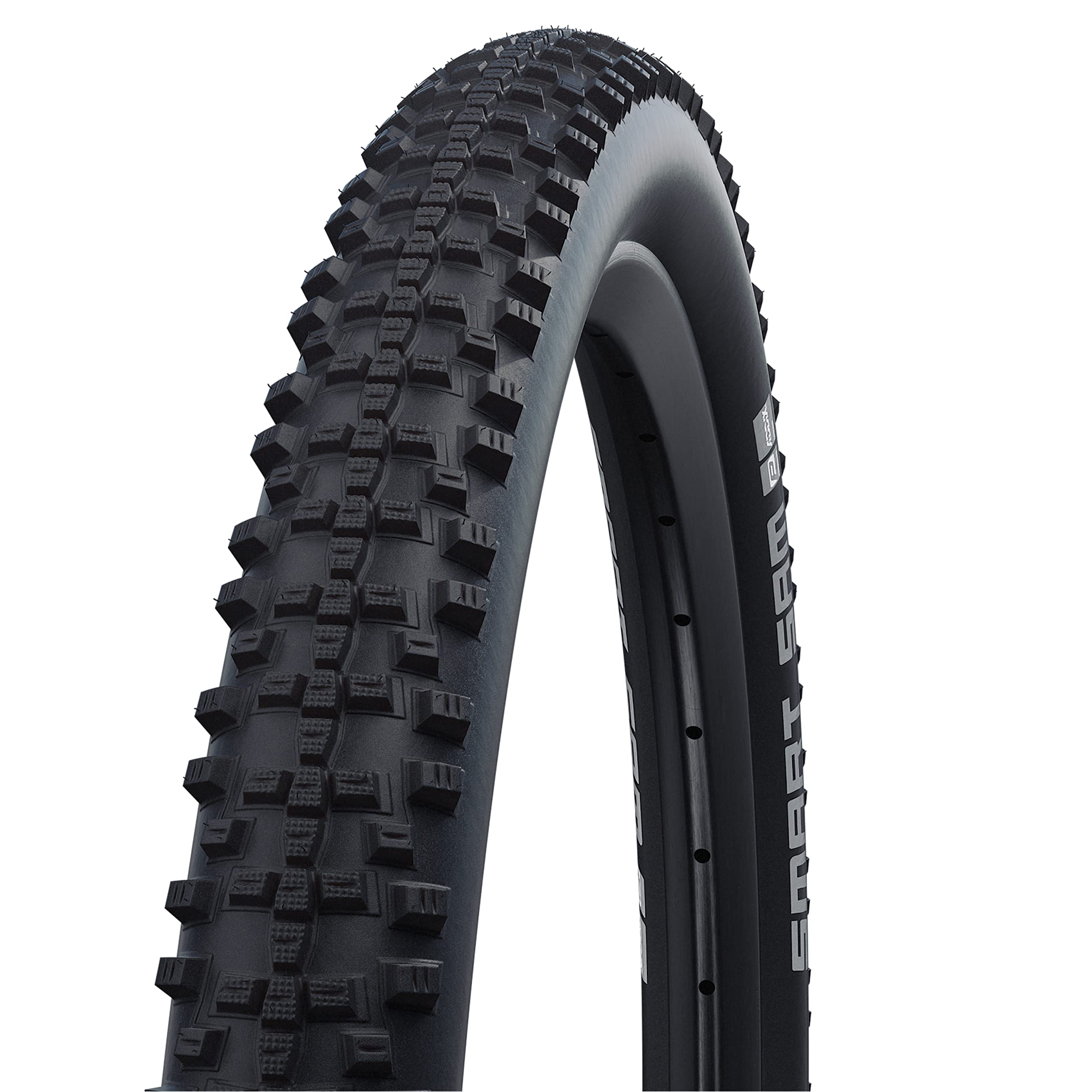 Schwalbe Smart Sam Tire - 27.5 x 2.6, Clincher, Folding, Black ,Performance Line, Addix