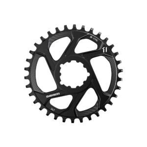 sram x-sync chainring 28t direct mount 10/11-speed steel black mountain bike