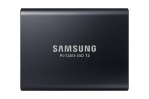 samsung t5 portable ssd 2tb - up to 540mb/s - usb 3.1 external solid state drive, black (mu-pa2t0b/am)