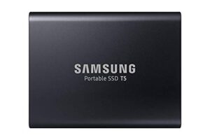 samsung t5 portable ssd 1tb - up to 540mb/s - usb 3.1 external solid state drive, black (mu-pa1t0b/am)