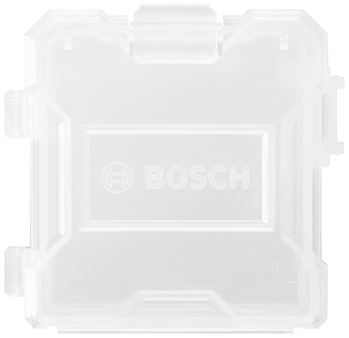 BOSCH CCSBOXX 3 In. Clear Storage Box with Latch for Custom Case System for Storing Bits, Screws, Bolts and More