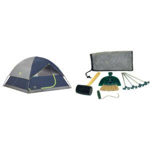 sundome 6 person tent - navy w/ tent kit