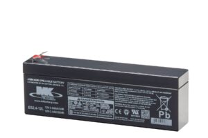 mk battery es2.4-12l maintenance-free rechargeable sealed lead-acid battery