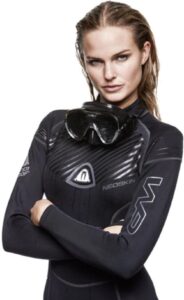 waterproof womens neoskin 1.5mm super stretch wetsuit, small