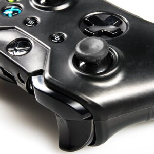 Controller Silicone Cover Skin Anti-Slip Compatible for Xbox One Controller x 1(Black)