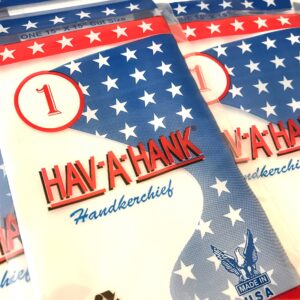 HAV-A-HANK Genuine MADE IN USA Handkerchief 15 inch [5 Pack]