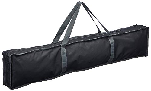 PORTAL Folding Portable, Guest Carry Bag and Side Storage Organizer, Camping Adults Away Tent Sleeping Cot Bed, Supports 300 LBS, Black