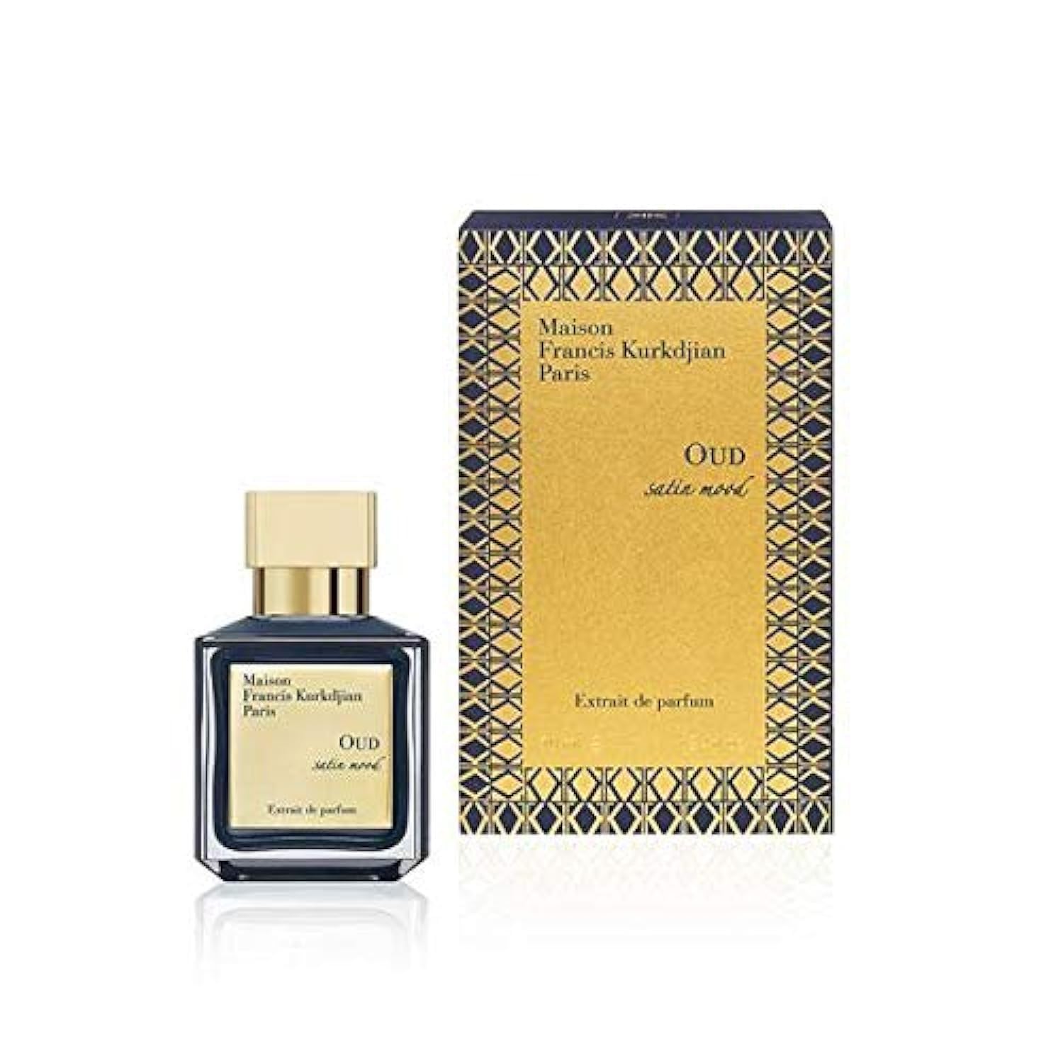 Maison Francis Kurkdjian Oud Satin Mood for Unisex Extrait de Parfum Spray, 2.4 Ounce