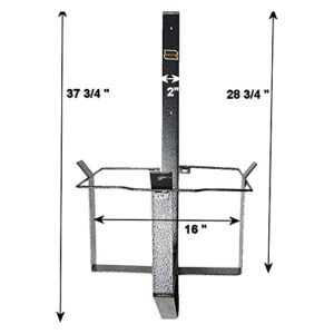 RACK'EM MFG 5 G Gas CAN&Cooler Rack