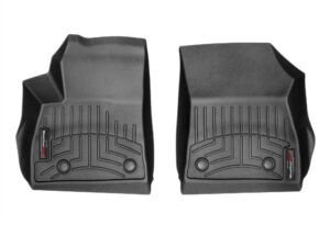 weathertech custom fit floorliners for chevrolet cruze - 1st row (449401), black