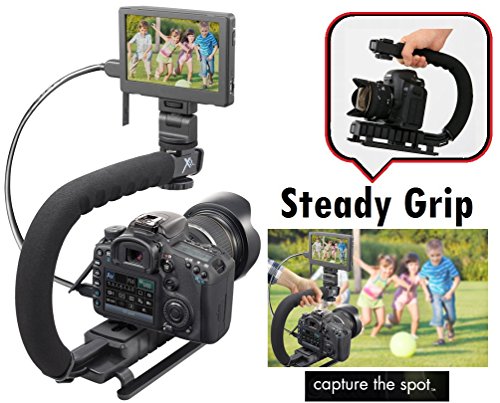 Camera Stabilizing Pro Grip Handle for Sony A5000 Alpha ILCE-5000 ILCE-5000L