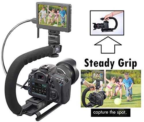 Camera Stabilizing Pro Grip Handle for Sony A5000 Alpha ILCE-5000 ILCE-5000L