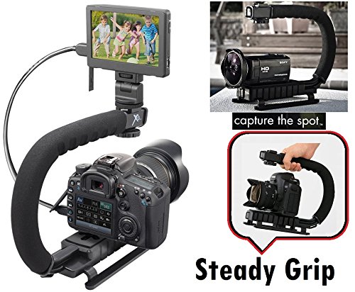 Camera Stabilizing Pro Grip Handle for Sony A5000 Alpha ILCE-5000 ILCE-5000L