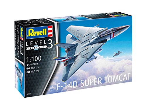 Revell 03950 - F-14D Super Tomcat 1: 100 Scale Model Kit