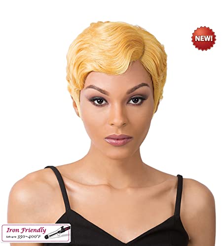 it's a wig! Synthetic Hair Wig Nuna (1 - JET BLACK)