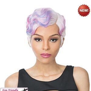 it's a wig! Synthetic Hair Wig Nuna (1 - JET BLACK)